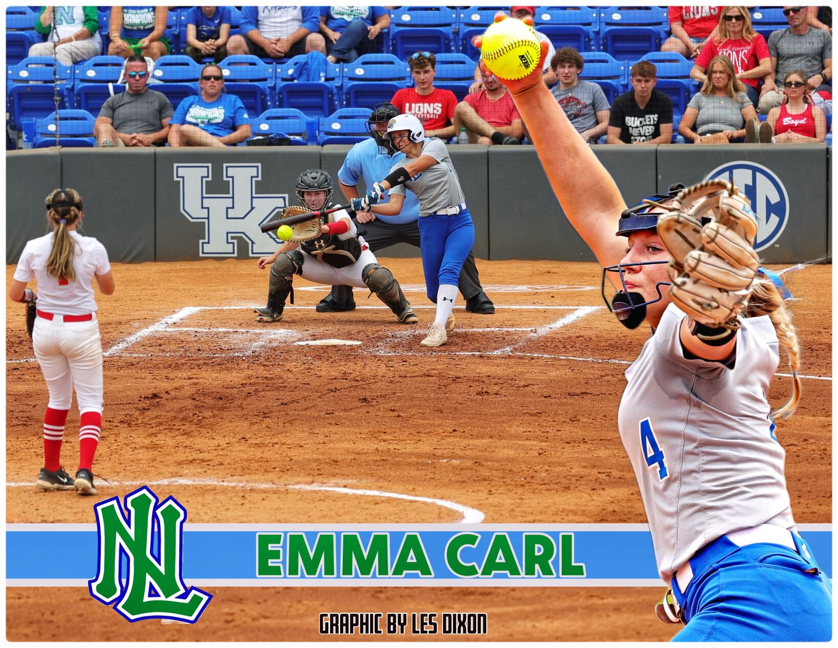 RISING STAR: Emma Carl, a dual threat for North Laurel softball ...