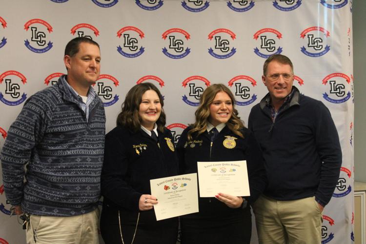 Laurel County school board recognizes students, approves bond ...