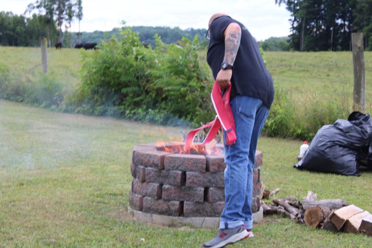 Local DAV hosts flag retirement ceremony | News | sentinel-echo.com