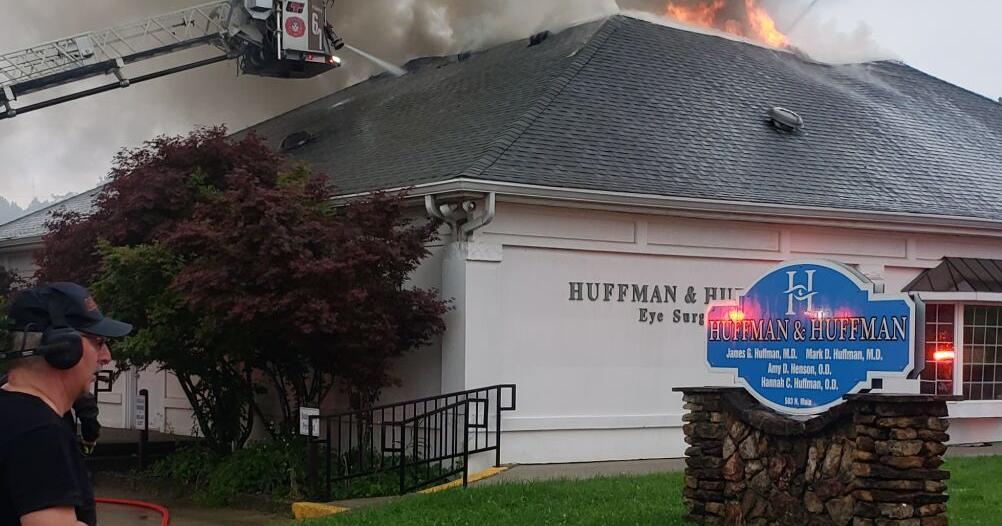 Huffman building destroyed by fire | Community | sentinel-echo.com