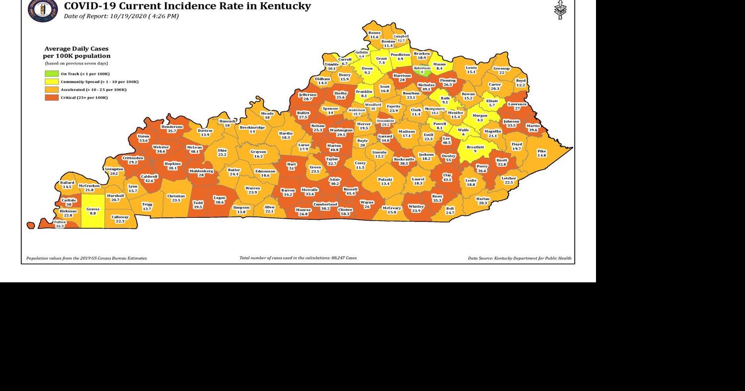 Beshear reports highest numbers of cases for Monday | Kentucky ...