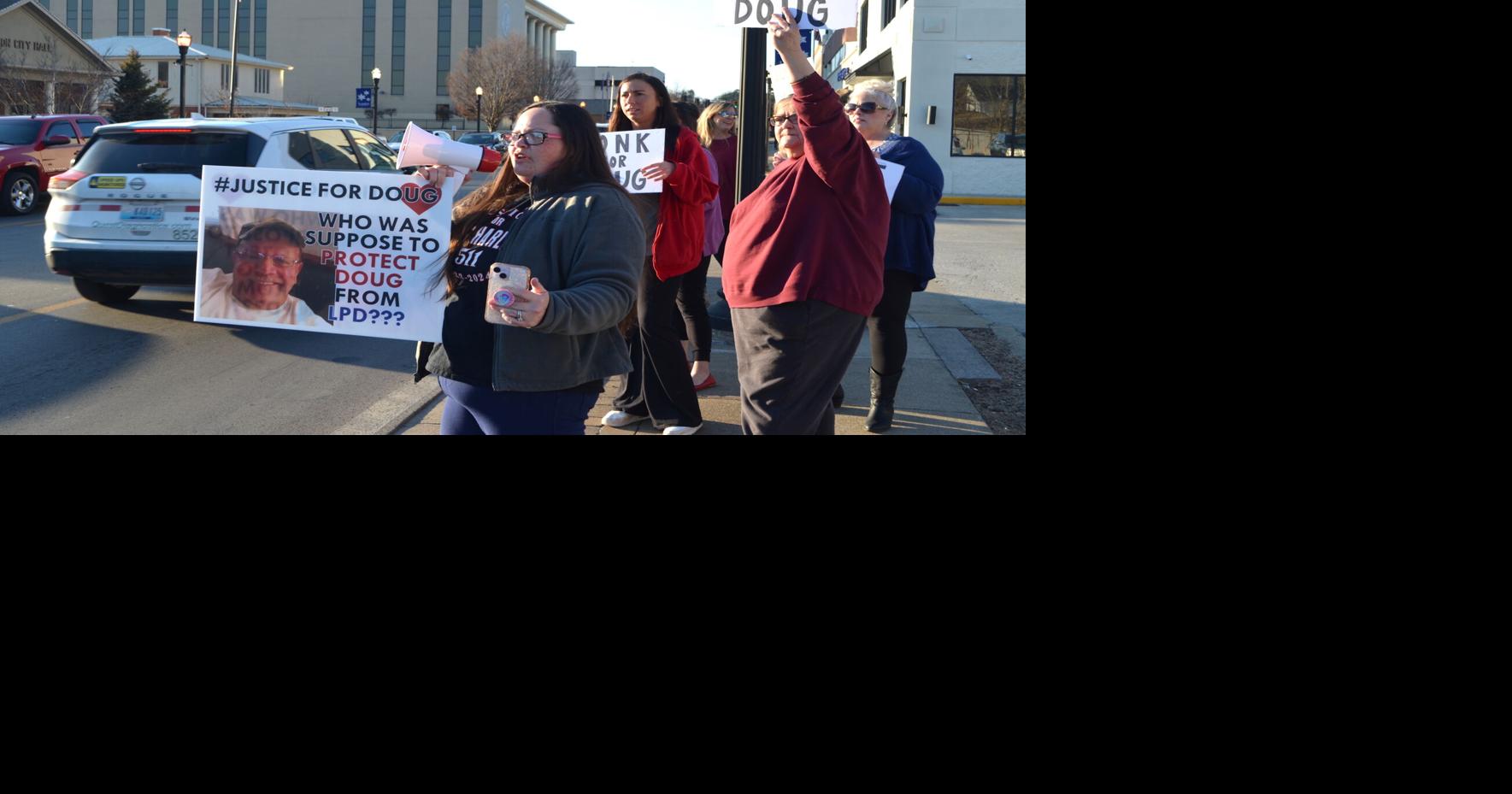 Protestors continue to be a voice for Doug Harless | Community ...
