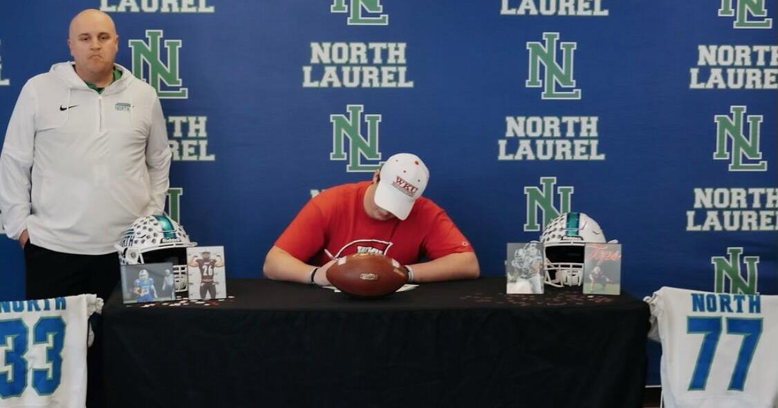 North Laurel’s Gabe Claybrook signs with Western Kentucky University ...
