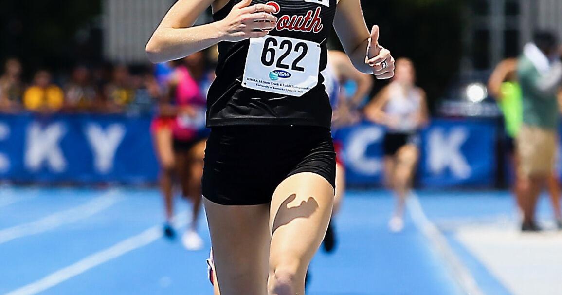 THREE IN A ROW: Phoebe McCowan wins her third straight 800-meter state ...