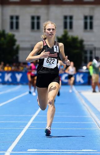 THREE IN A ROW: Phoebe McCowan wins her third straight 800-meter state ...