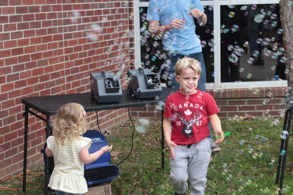 Blowing bubbles for Autism Awareness | Local News | sentinel-echo.com