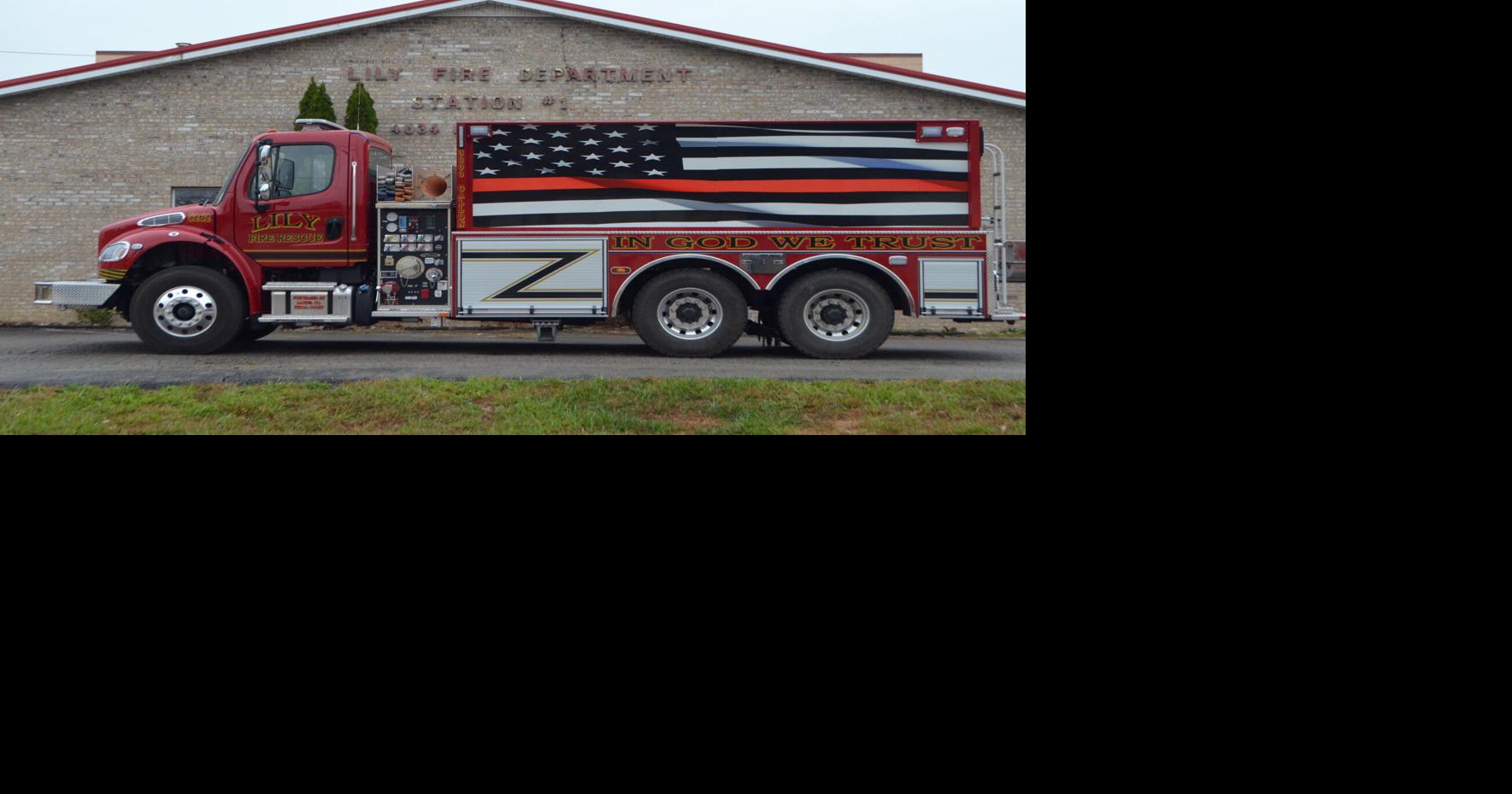 Lily Fire and Rescue unveils new truck at annual Hog Roast Fundraiser ...