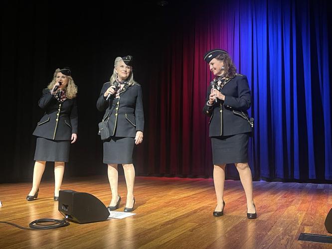 Ladies for Liberty perform at local library days before Veterans Day ...
