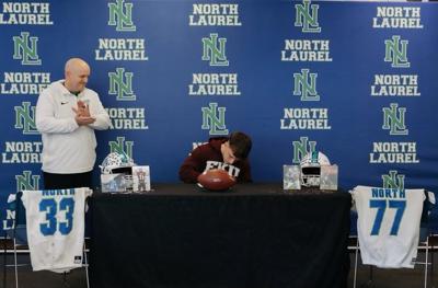 North Laurel’s Ethan Gregory signs with Eastern Kentucky University ...
