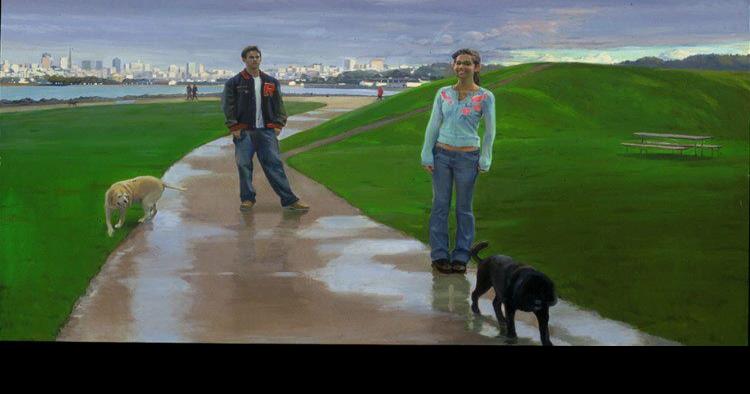 Painter Stanley Goldstein imbues everyday scenes with mystery | Culture ...