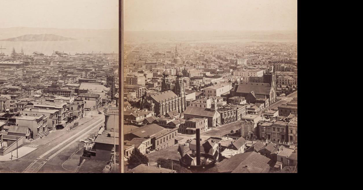 What Eadweard Muybridge's 1878 panorama reveals about San Francisco ...