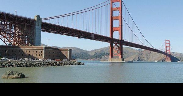 Rust-damaged support structures on Golden Gate Bridge set to be ...
