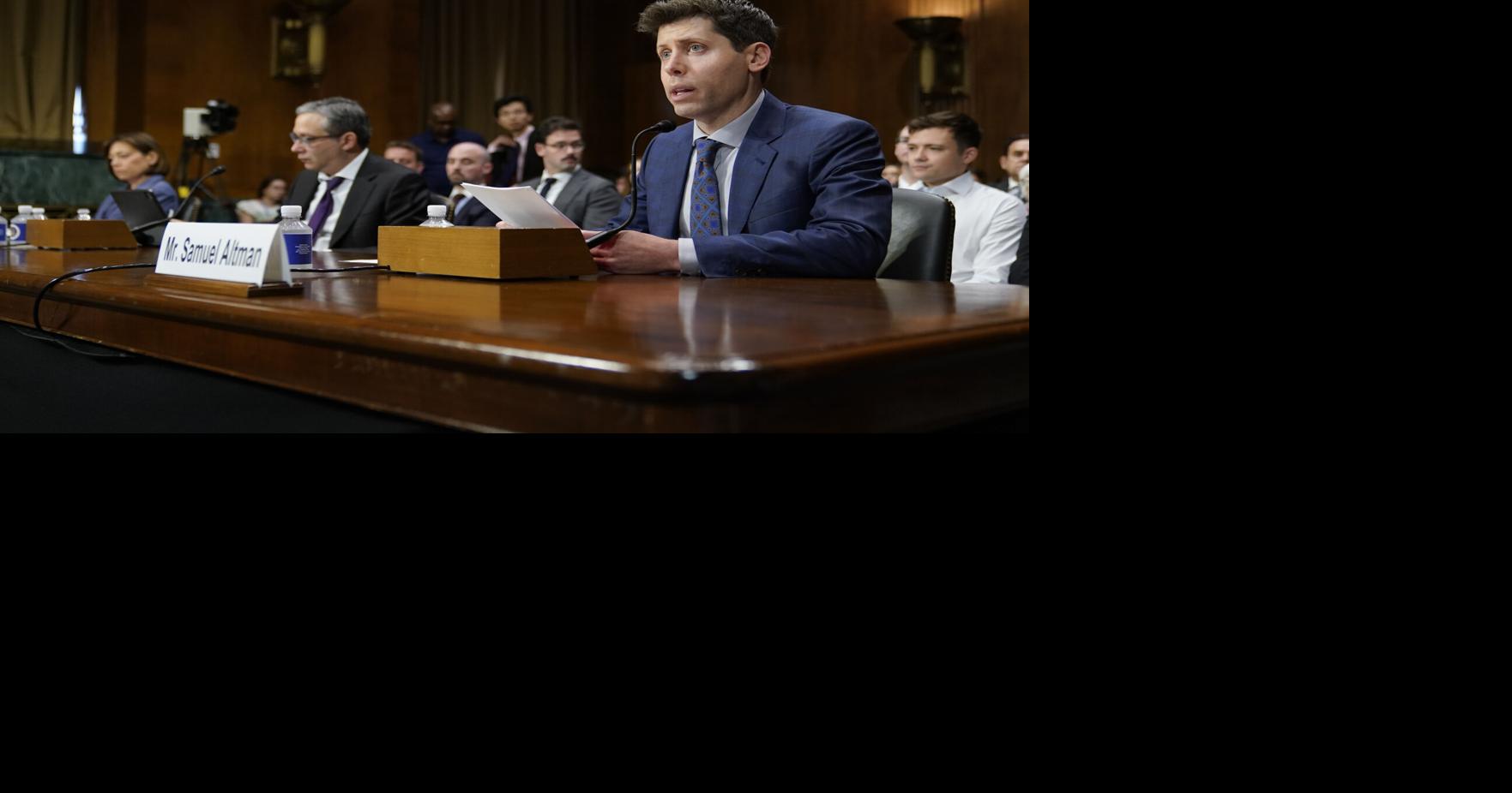 Sam Altman testifies before senate on risks of generative AI ...