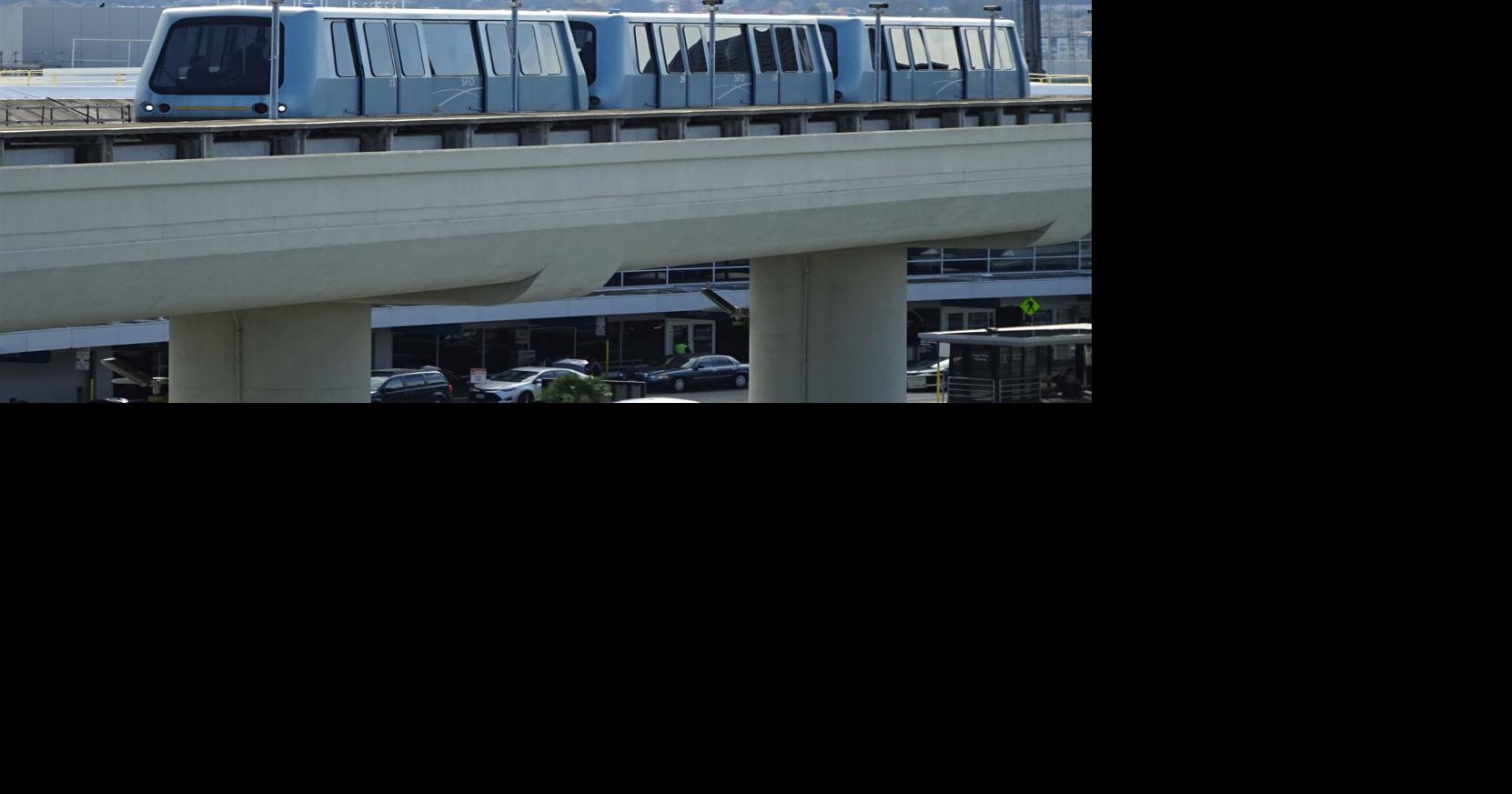 SFO celebrates two decades of its Air Train people mover | Transit ...