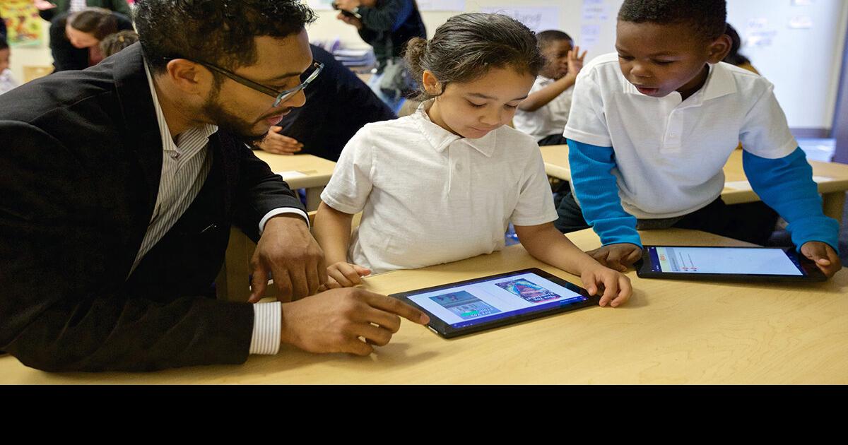 SFPUC donates laptops to first graders at Bayview elementary school ...