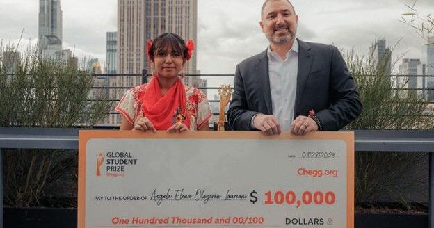 17-Year-Old Angela Elena Olazaran Laureano from Rural Mexico Wins ...