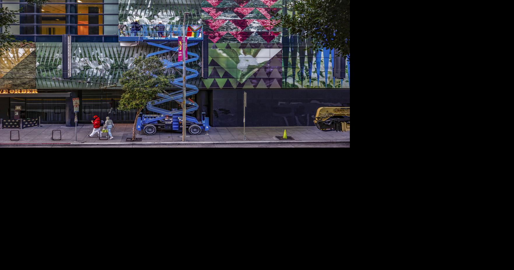 Public artwork to cover facade of former SF department store | Visual ...