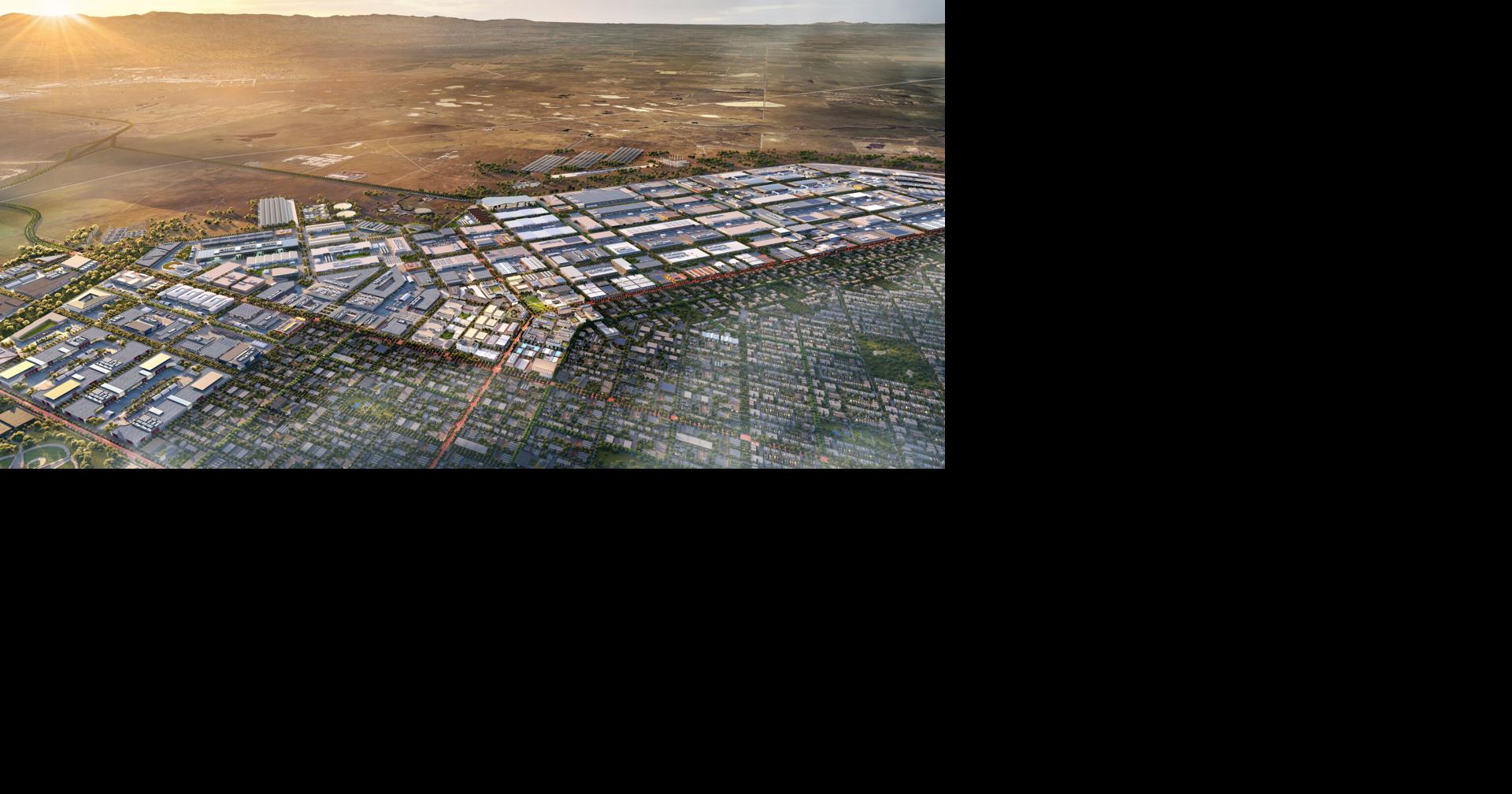 Aerial rendering of the Solano Foundry | | sfexaminer.com