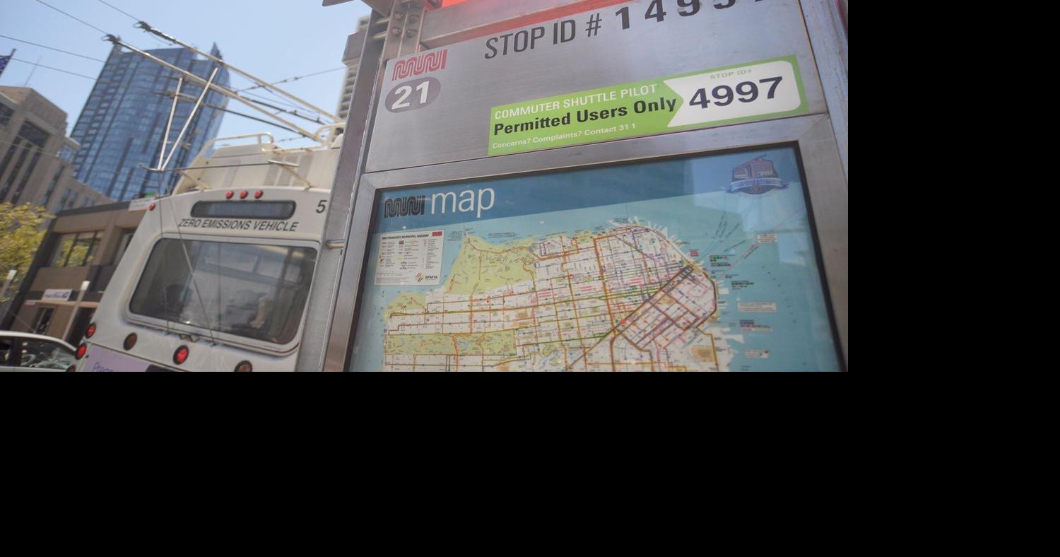 Pilot charging commuter buses to use Muni stops hits the streets | San ...