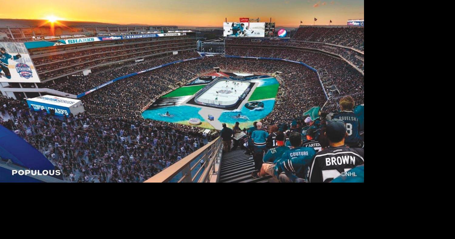 Rendering shows hockey rink at Levi’s Stadium for Sharks game | Sports ...