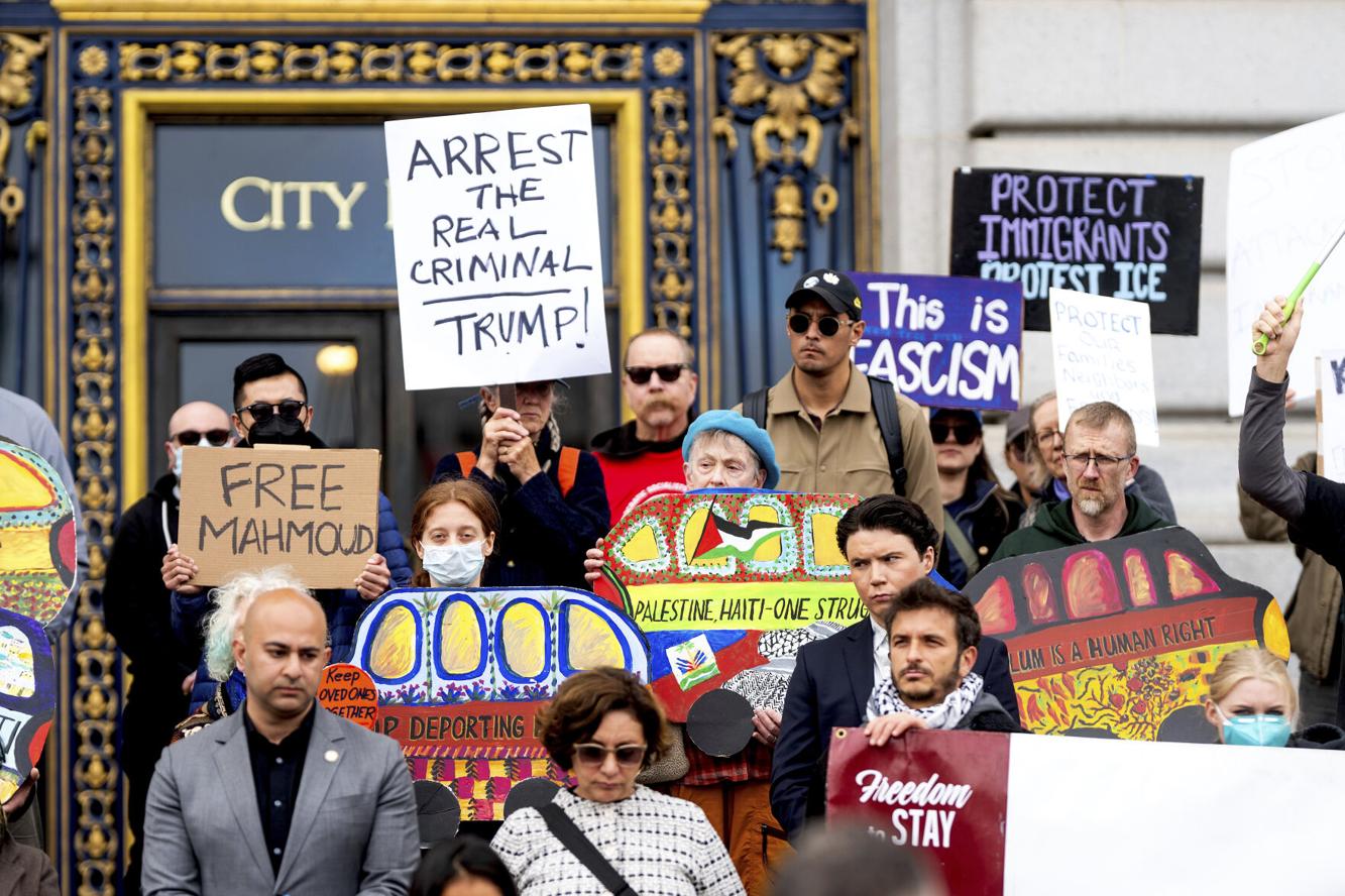SF ICE protests accompany city leaders calling for calm | Politics ...