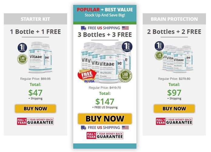 Vitaae Reviews: SANE Vitaae Brain Boosting Ingredients Truth | Our ...