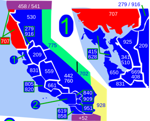 Area code 707 is being 'overlayed' with a new one -- here's why | San ...