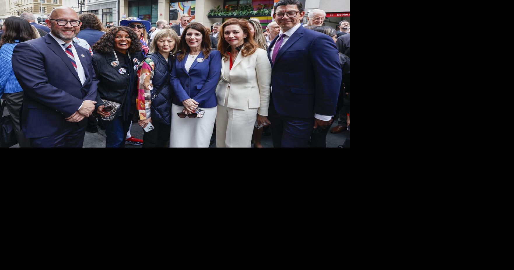 Left-right: Supervisor Rafael Mandelman, Carolyn Tyler, SF Film ...