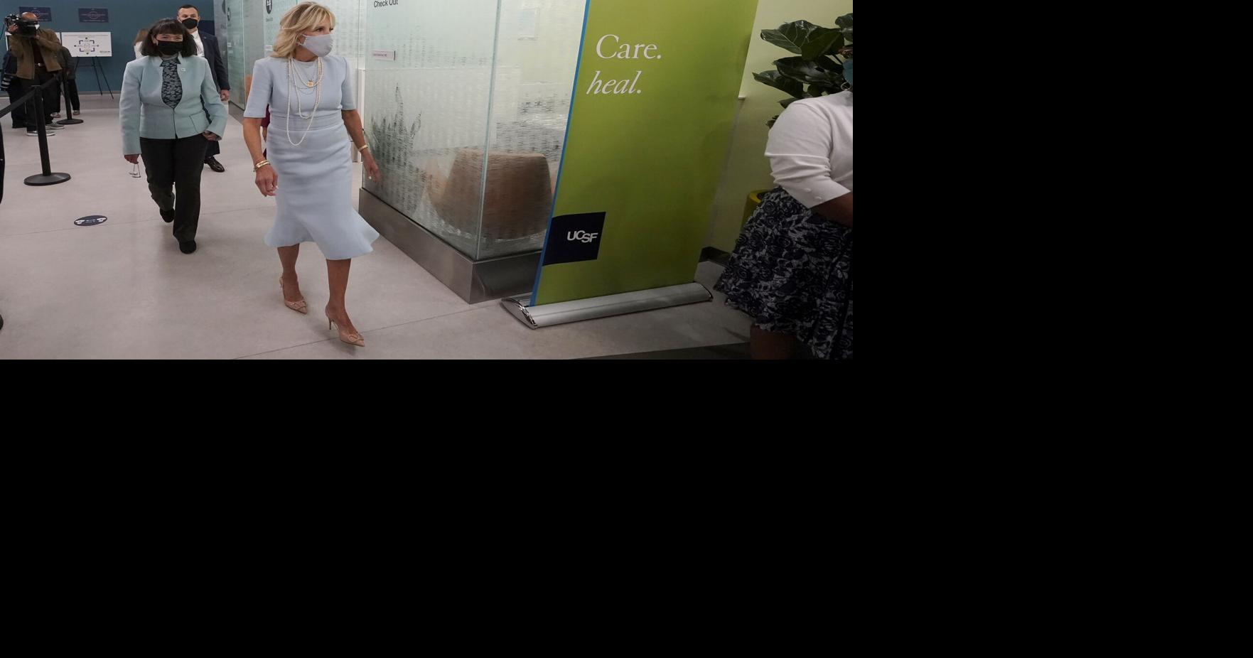 First Lady Jill Biden At Ucsf