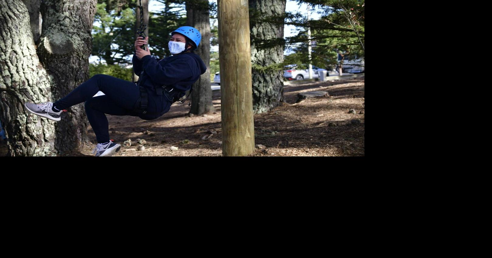New ropes course in McLaren Park offers aerial challenges | San ...