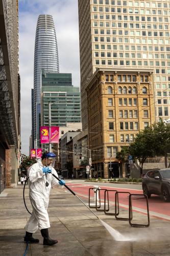 New nonprofit pays for Moscone Center sidewalk power washing | The City ...