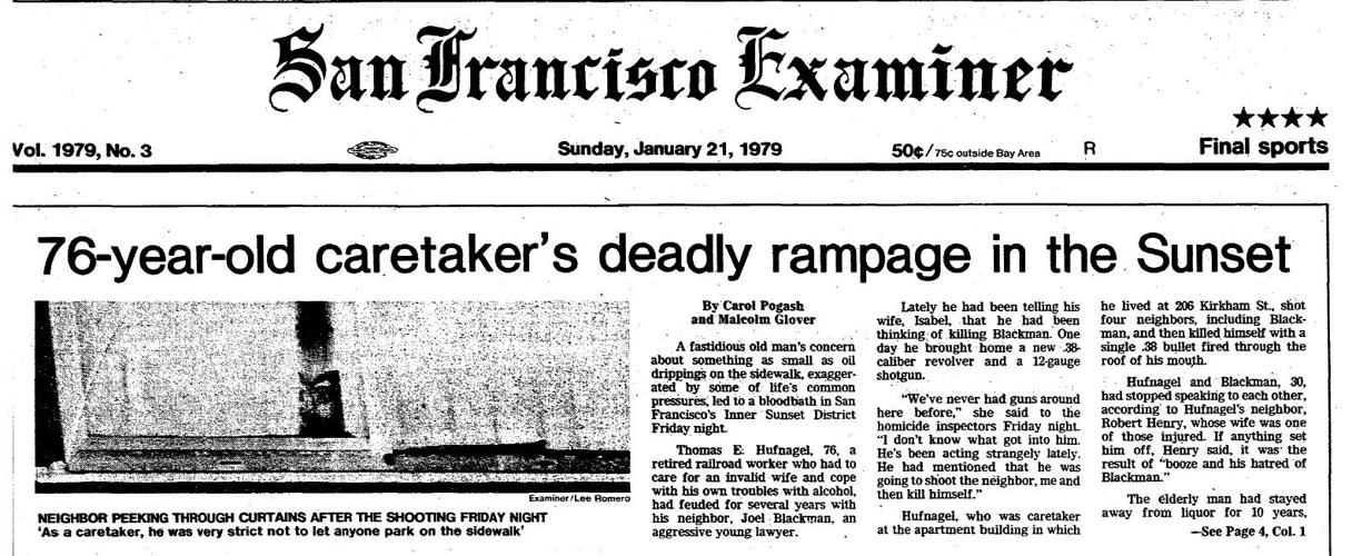 Retired SFPD officer recalls deadly rampage in the Sunset | San ...