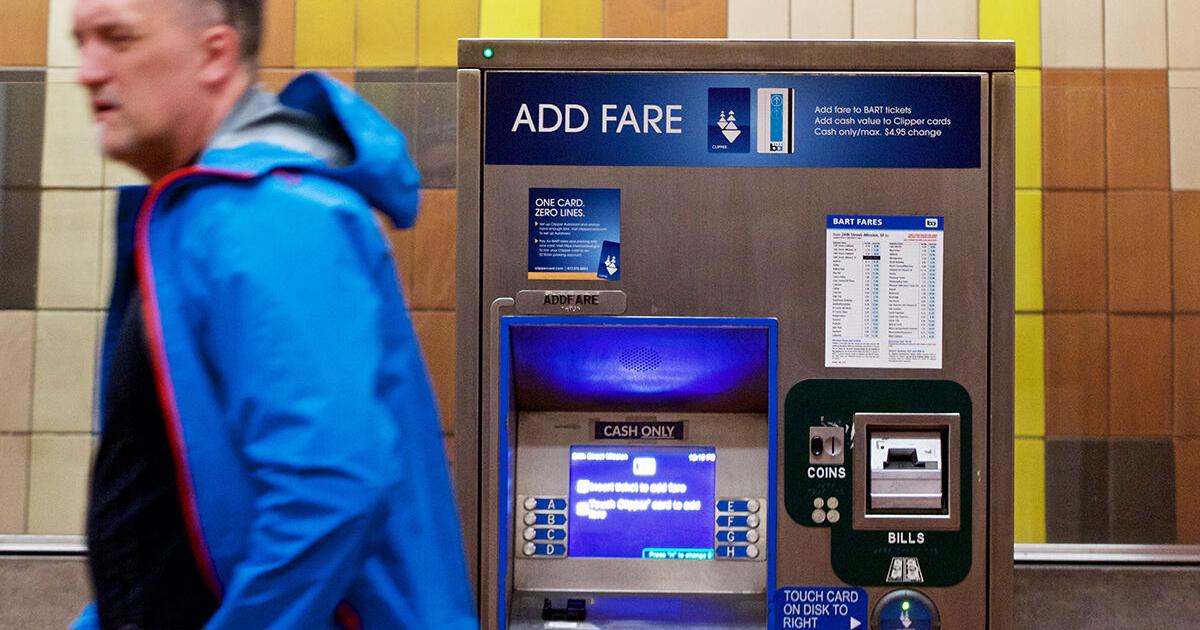 BART add-fare machines inside fare zones will finally start accepting ...