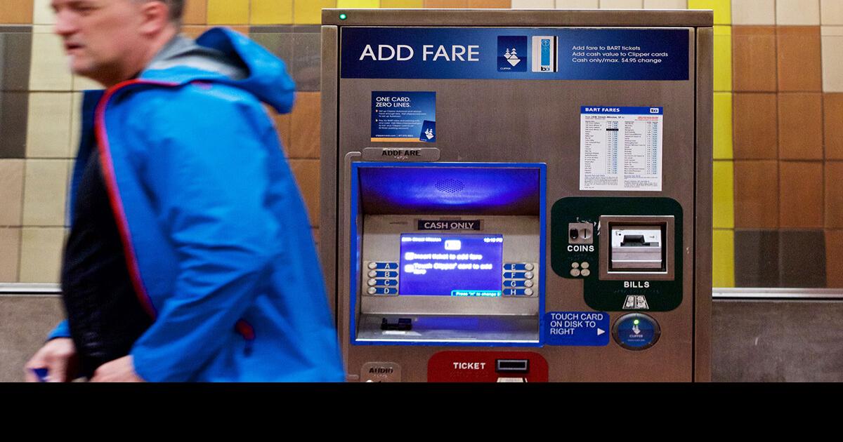 BART add-fare machines inside fare zones will finally start accepting ...