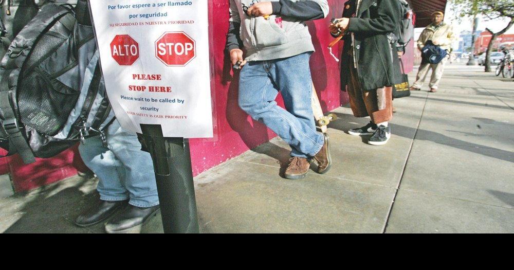 Phone-in system proposed to reduce lines at homeless shelters | San ...