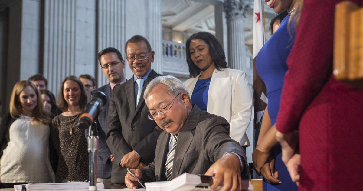 Mayor Lee signs city’s $10.1B budget | San Francisco News | sfexaminer.com