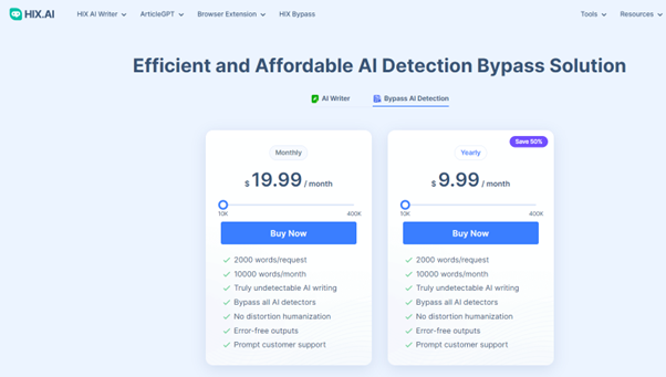 HIX Bypass: My Honest Review of This Powerful AI Detection Remover ...