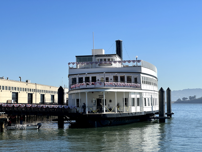 97-year-old Klamath ferry boat docked at Pier 9 | | sfexaminer.com