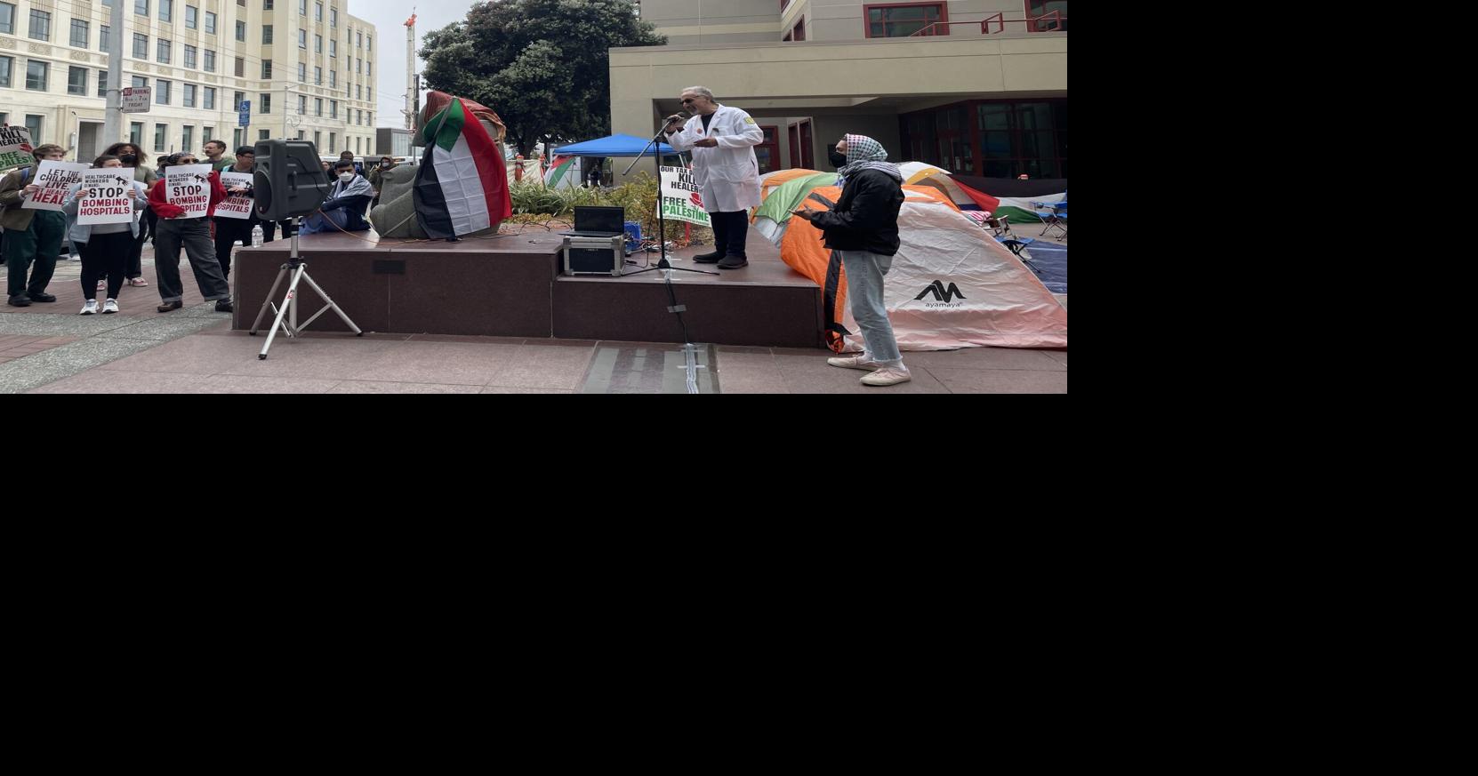 UCSF students, staff launch pro-Palestine protest encampment | Politics ...