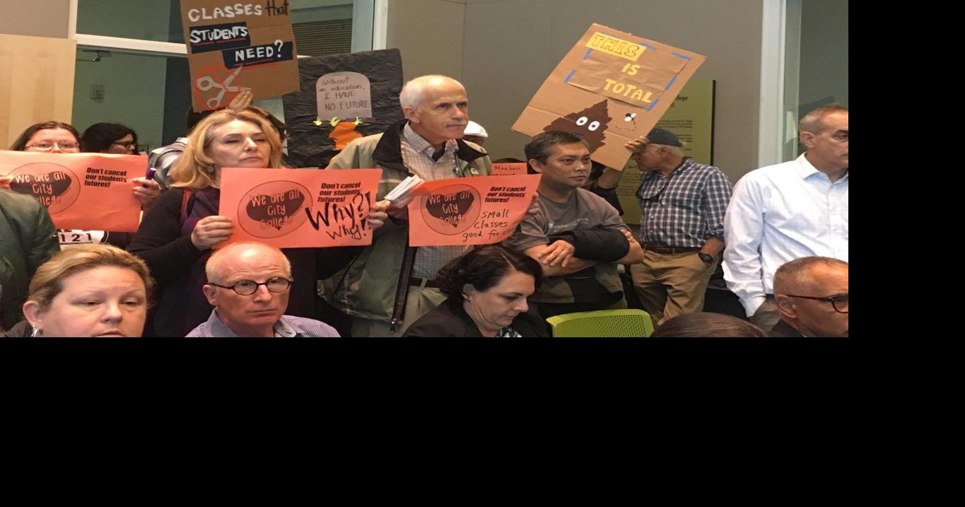 CCSF students denounce class cuts that leave some short of graduation ...