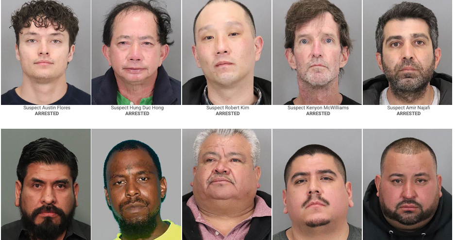 22 Sexual Assault Suspects Arrested In Sjpd Operation Crime