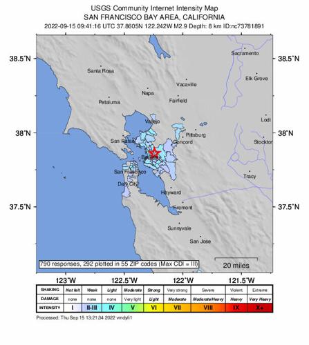 San Francisco experiences third earthquake this week | San Francisco ...