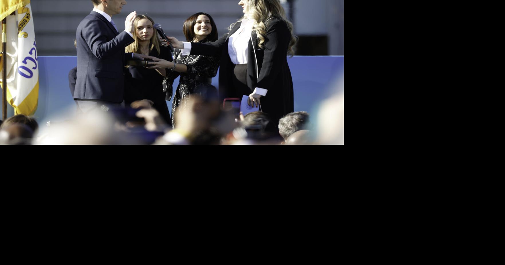 Daniel Lurie sworn in as San Francisco mayor at City Hall | Politics ...