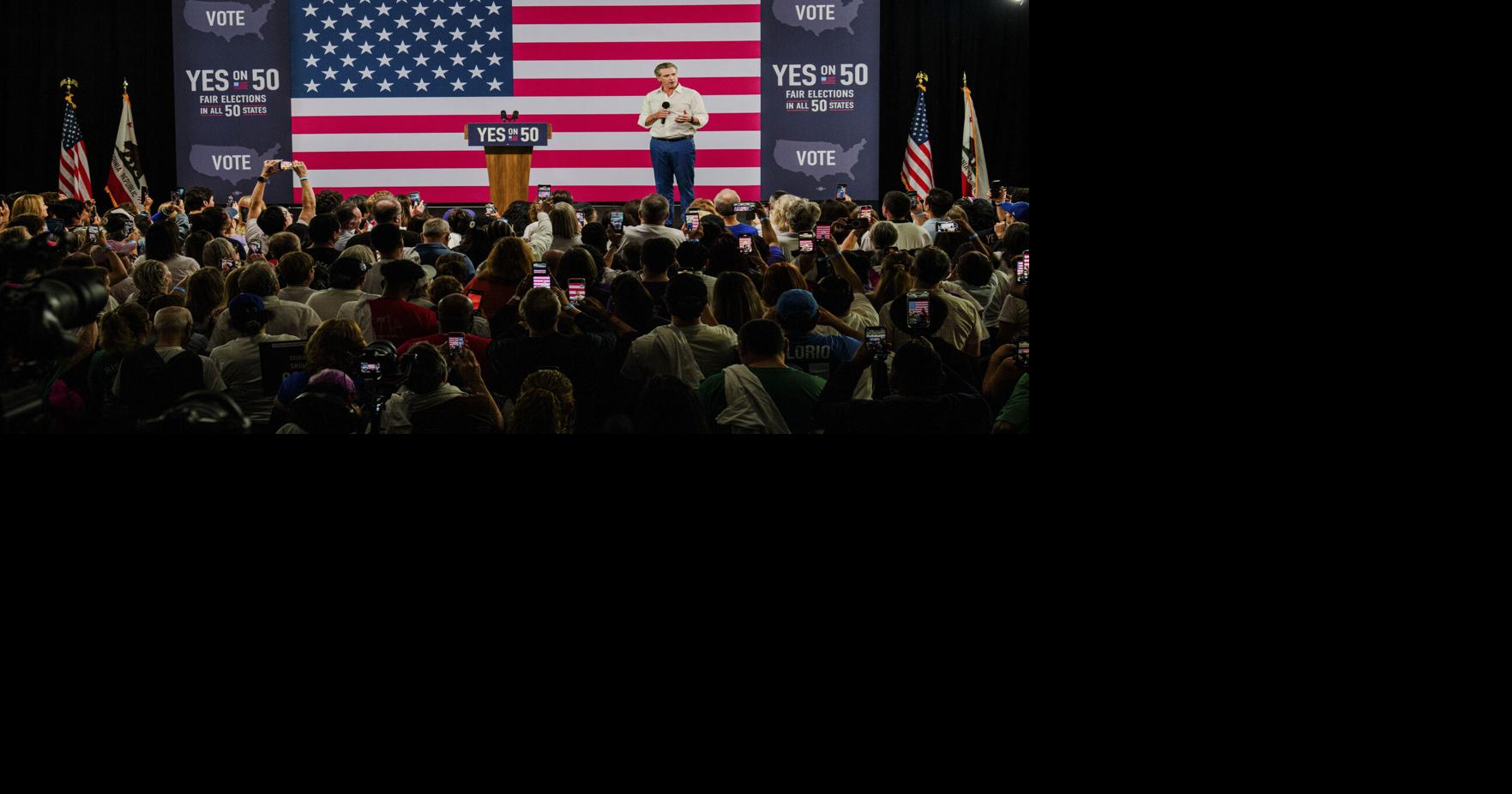 California Prop. 50 results: Redistricting measure passes | Politics ...