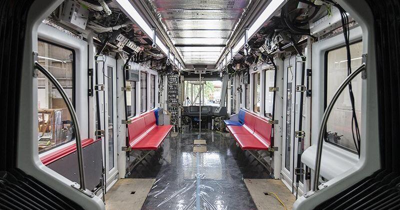 Muni’s new future fleet debuts on the factory floor | San Francisco ...