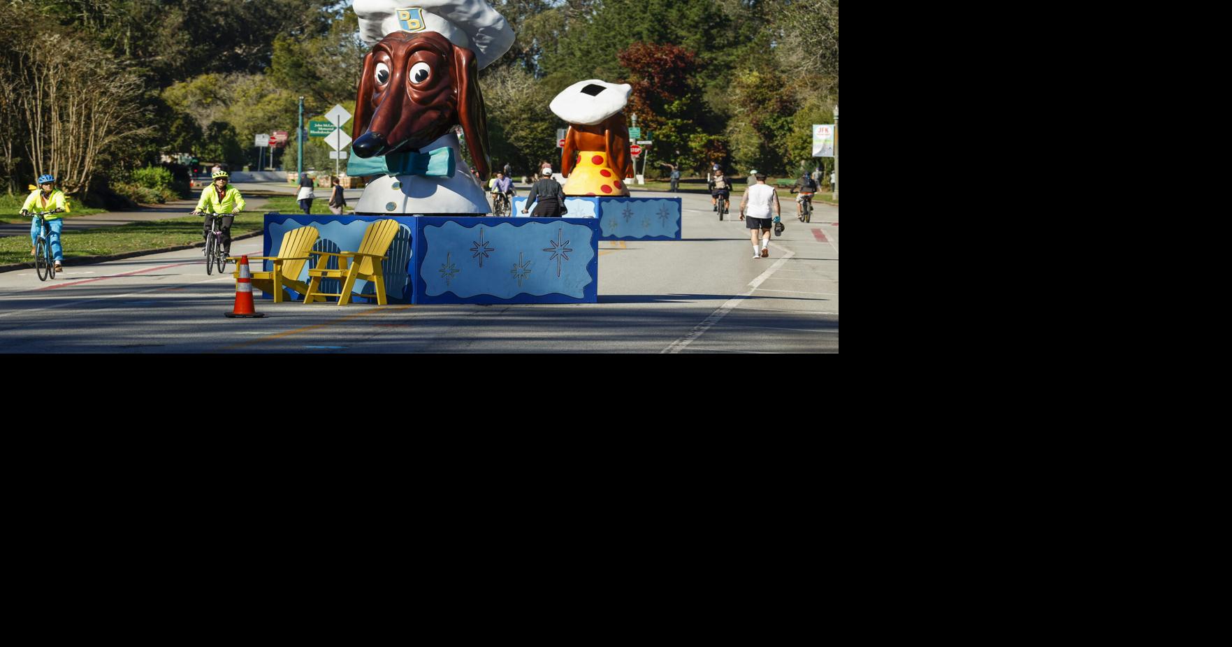 Car-free JFK Drive transformed into art walk as voters decide its fate ...