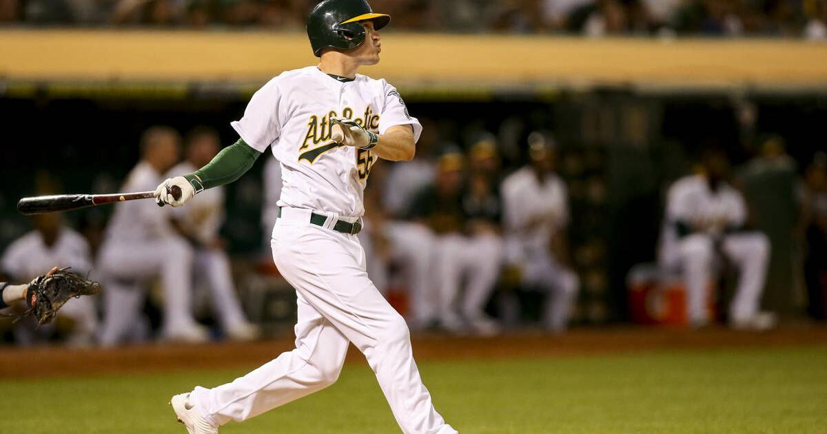 Corban Joseph smacks first career homer in Coliseum slugfest | Sports ...