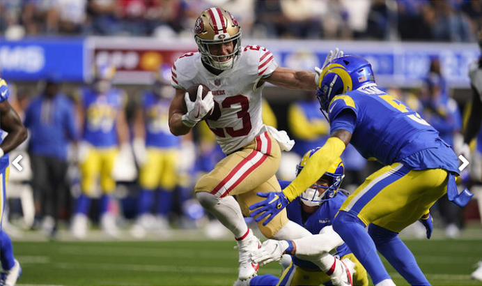 Christian McCaffrey overwhelms Rams in 49ers win | Sports | sfexaminer.com