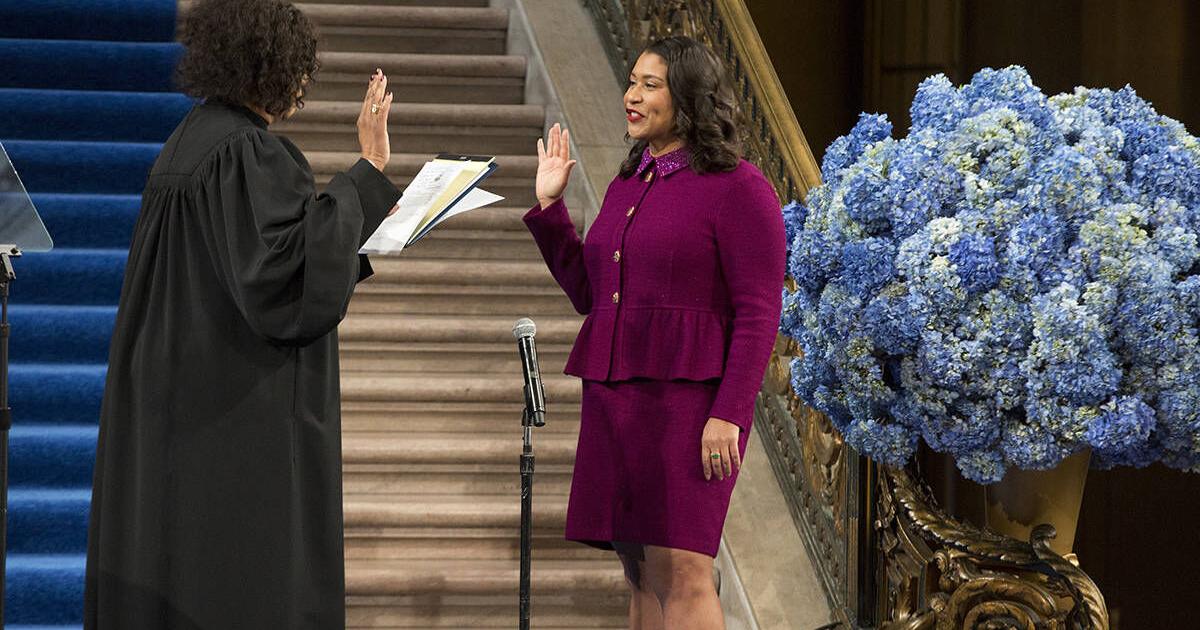 In inaugural speech, Breed focuses on ‘twin troubles’ of homelessness ...