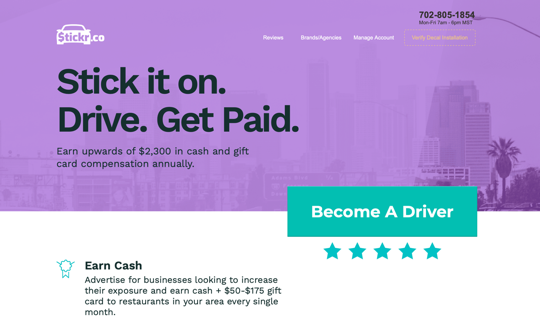 Stickr Co Review: Advertise on Your Car. Earn Passive Income | Commerce ...